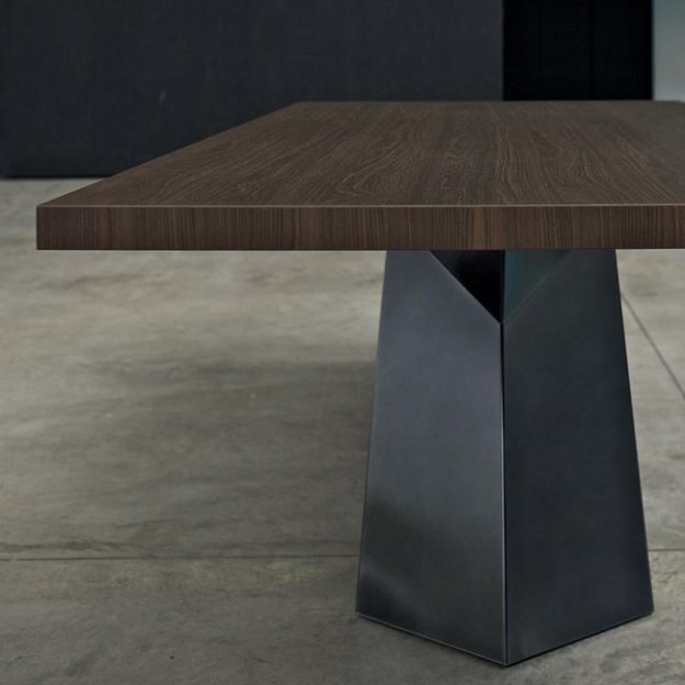 Bontempi Casa Fiandre Wood Table